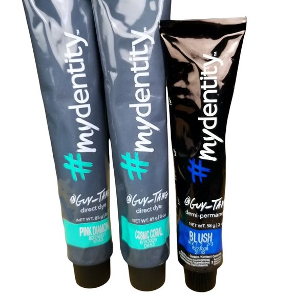 guy tang | Hair | 3 Pc Guy Tang Pink Peach Hair Dyes And Toner For ...